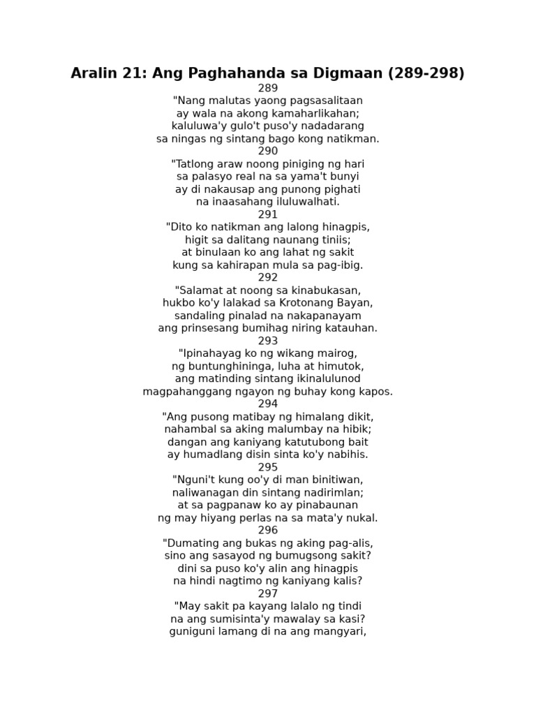 Florate at Laura Aralin 21 28 | PDF