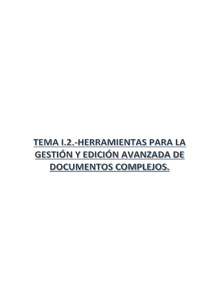 TEMA I.2.-HERRA GESTY EDIC AVANdocx | PDF | Microsoft Word | Ventana (informática)