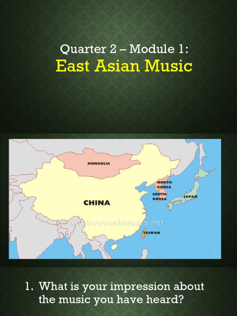 East Asian Folk Songs Overview | PDF | Songs | Entertainment