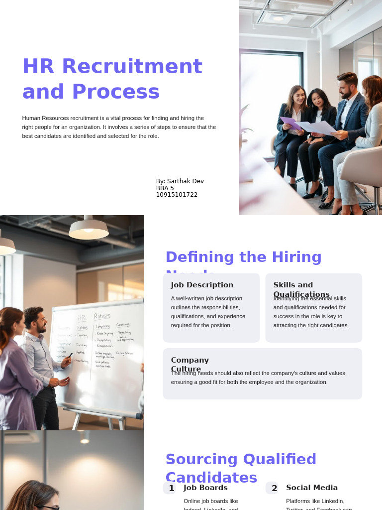 HR Recruitment and Process 2 | PDF | Recruitment | Human Resource ...