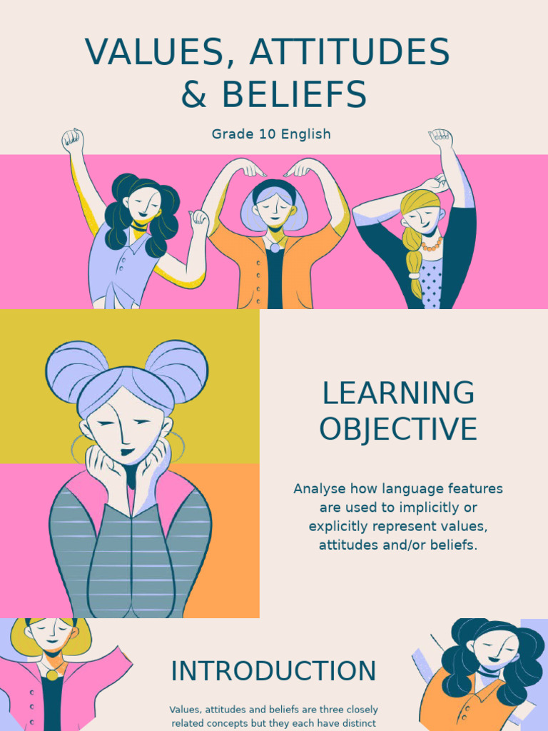 Analyzing Values, Attitudes, and Beliefs | PDF | Attitude (Psychology ...