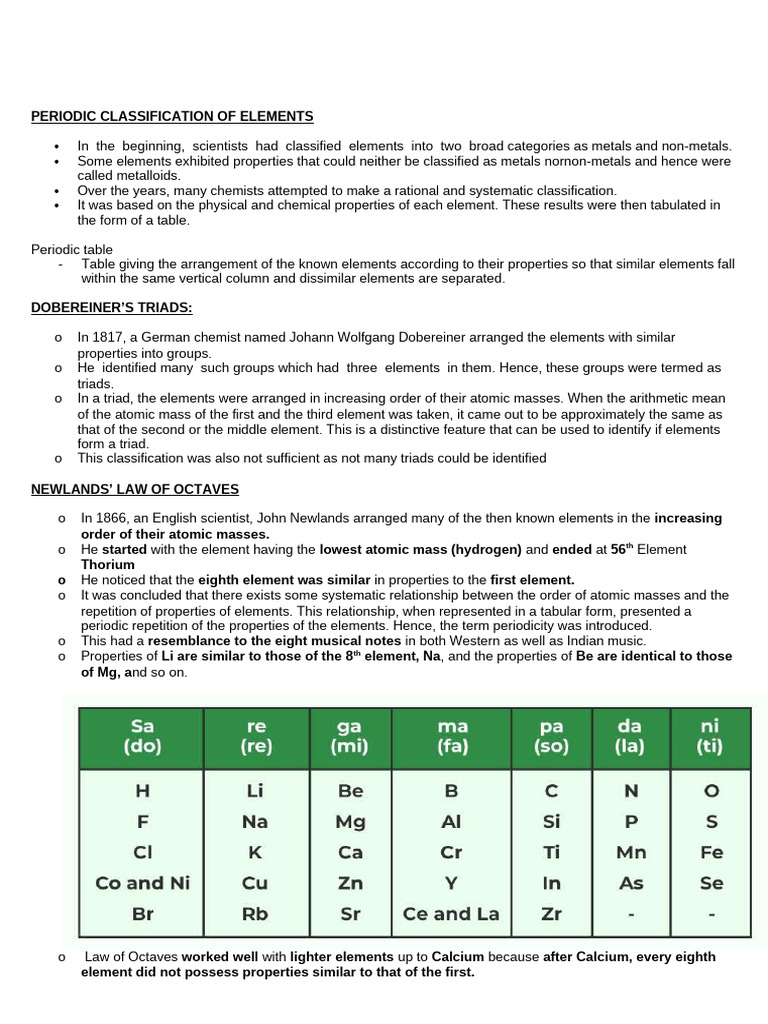 Periodic Classification of Elements | PDF | Periodic Table | Ion