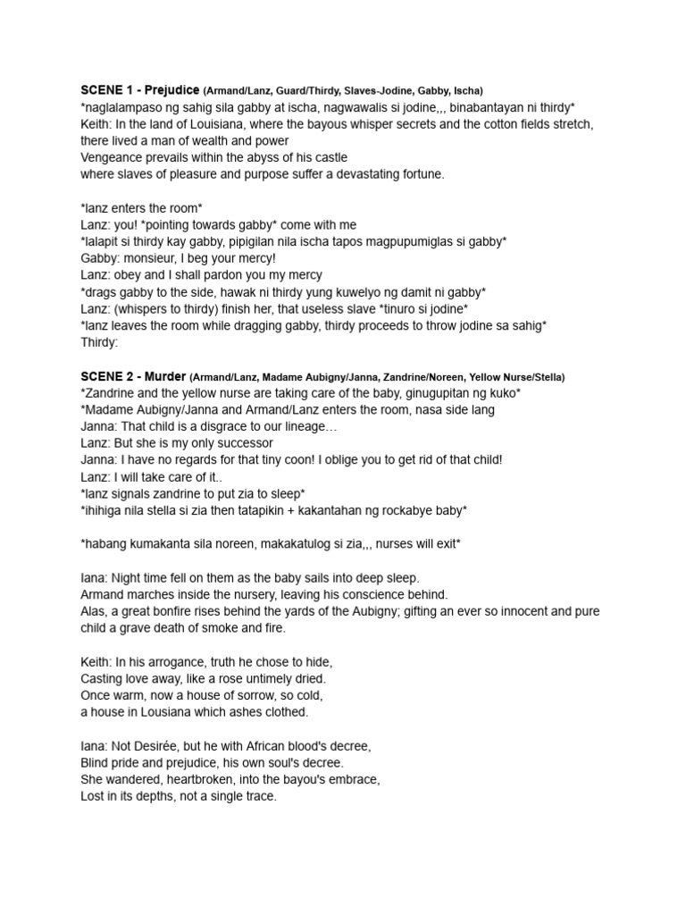 Desirée's Baby | PDF