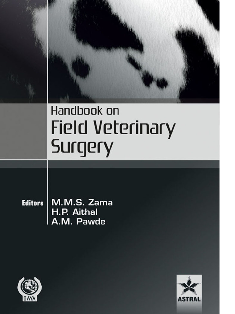 Handbook On Field Veterinary Surgery | PDF | Surgery | Medical Imaging
