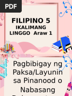 G5_FILIPINO_DLL_Q3_W4 | PDF