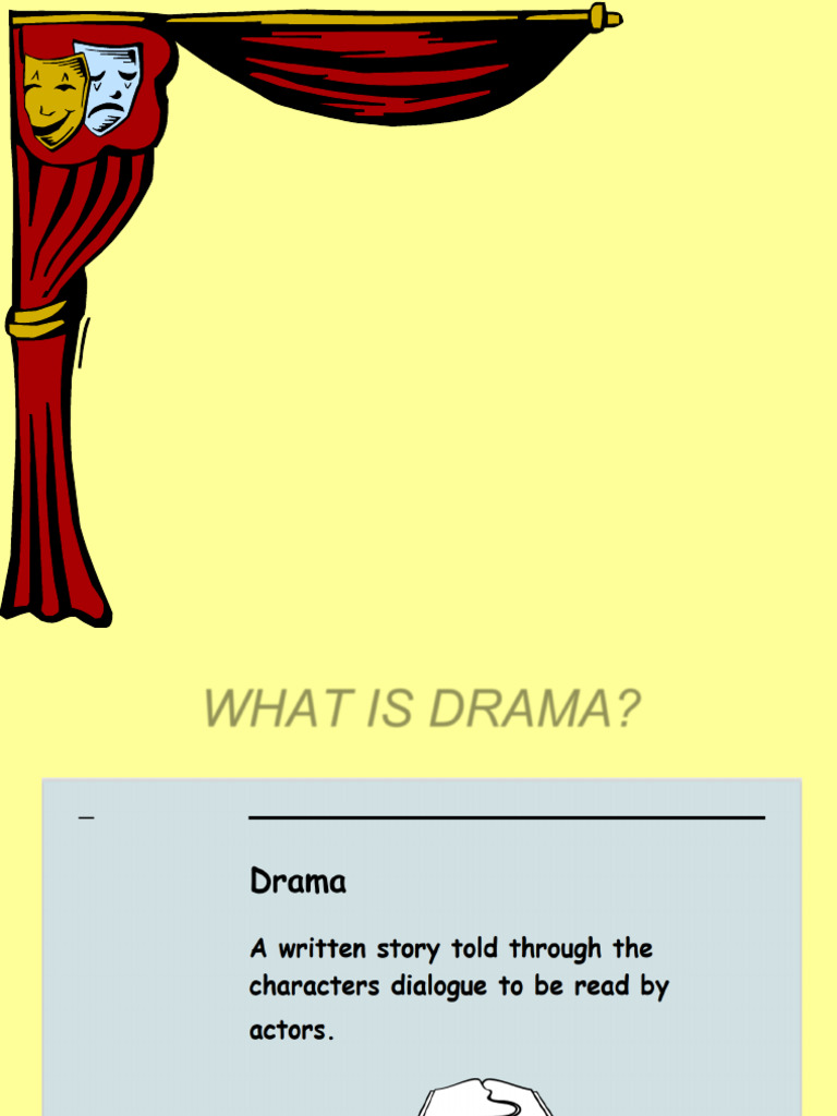 Elements of Drama - Grade 10 | PDF