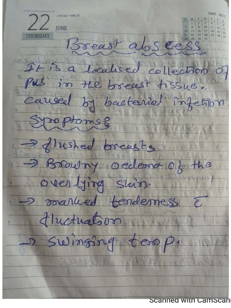 Breast Abscess | PDF