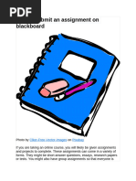 Uploading Assignments On Slate Uol Pdf Art Computers