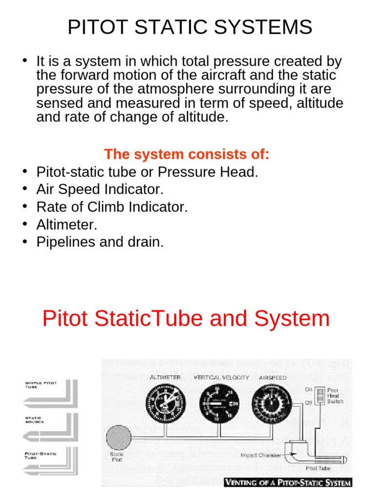 6.4 Pitot Static System | PDF | Aerospace | Aviation