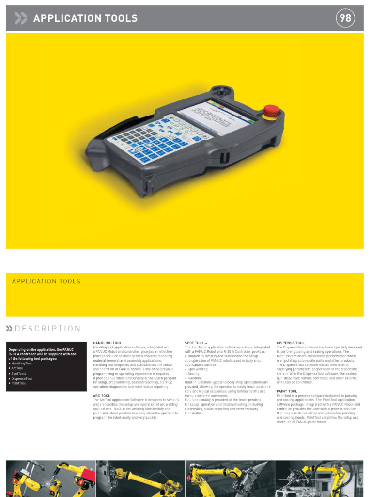 FANUC Paint Robot Programming Guide | PDF | Computing | Computer ...