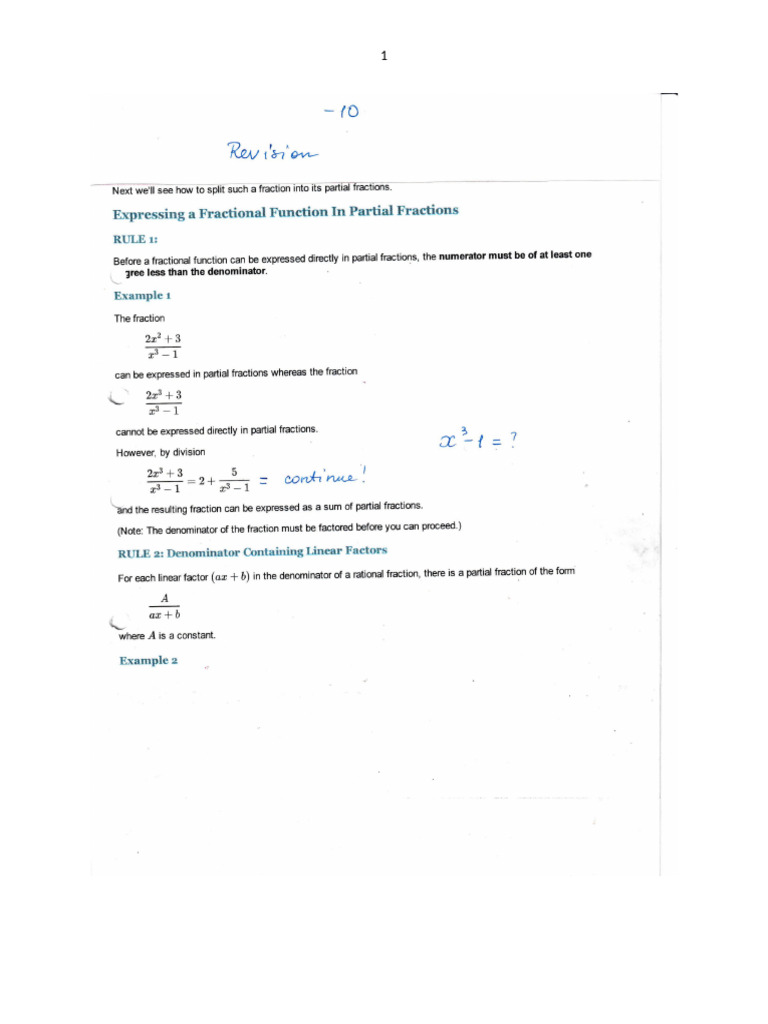 Lesson 3 Calculus II | PDF