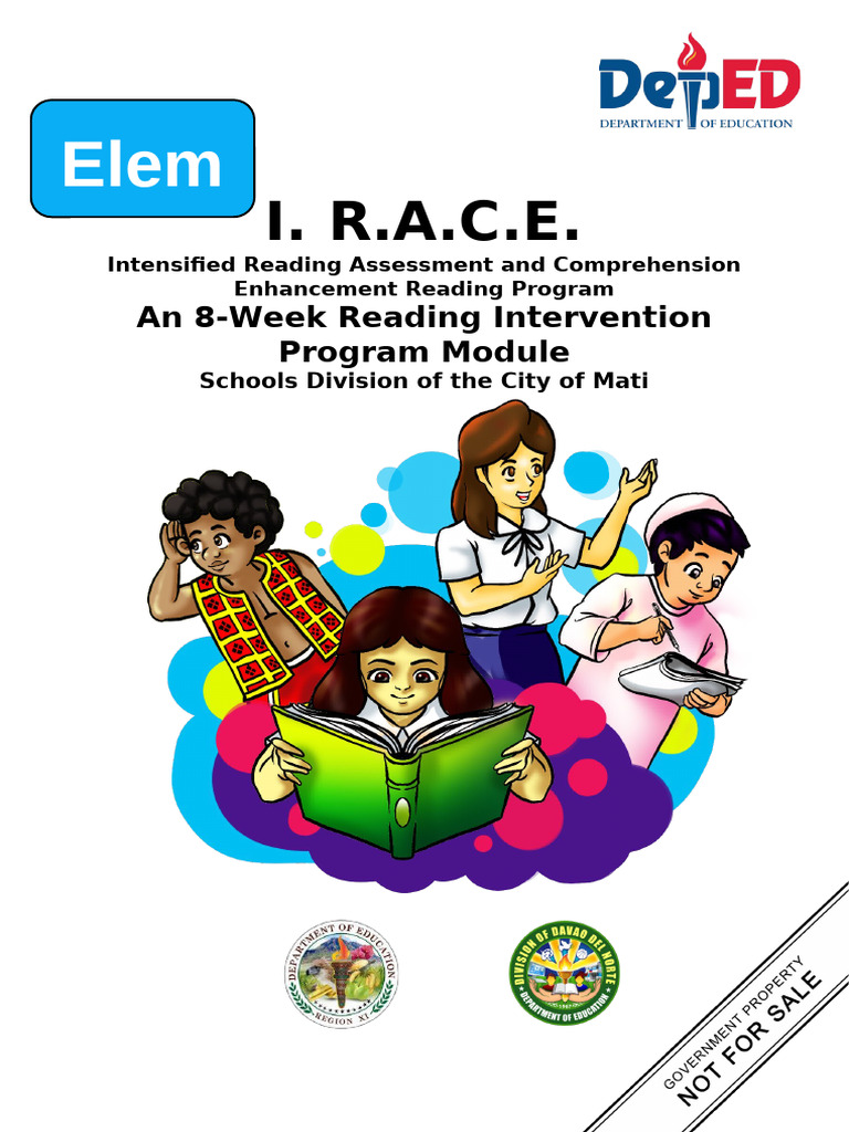 8 Week Reading Program For Schools Division of The City of Mati Module Elem. Level | PDF ...