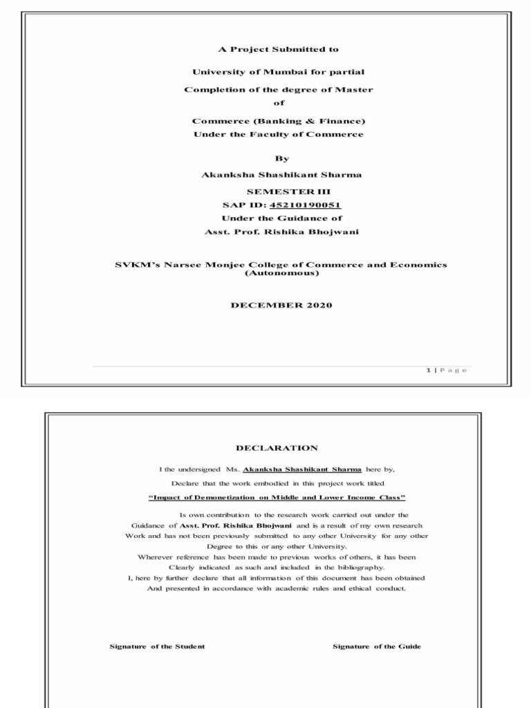 Final Black Book 1 | PDF