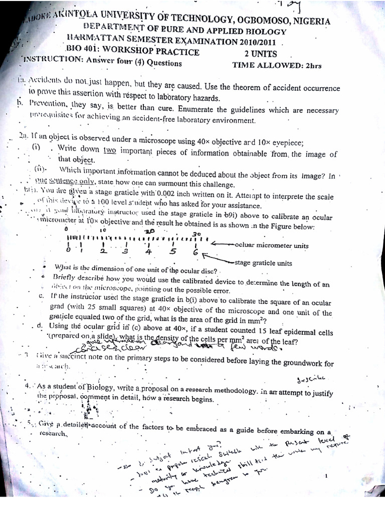 Past Questions 1 | PDF