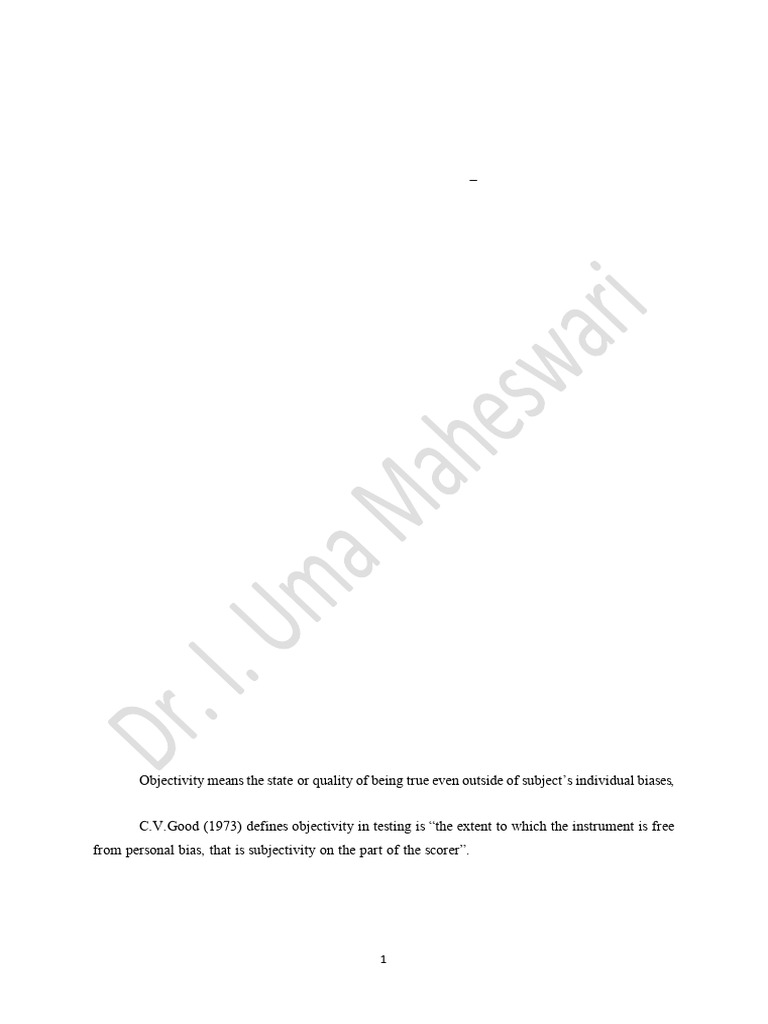 A6 - Test and Measurement - English With Data | PDF | Validity ...