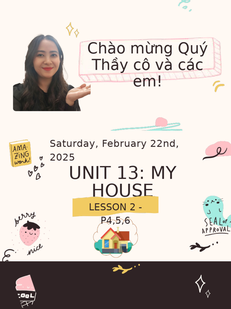 Unit 13: My House Lesson 2 Activities | PDF