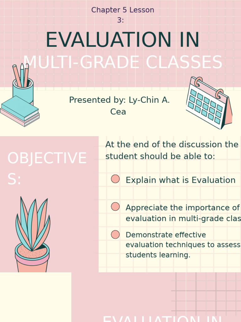 Evaluation Strategies for Multi-Grade Classes | PDF | Educational ...