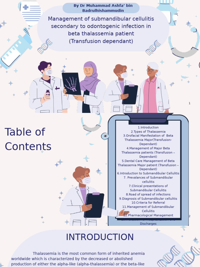 Management of submandibular cellulitis secondary to odontogenic ...