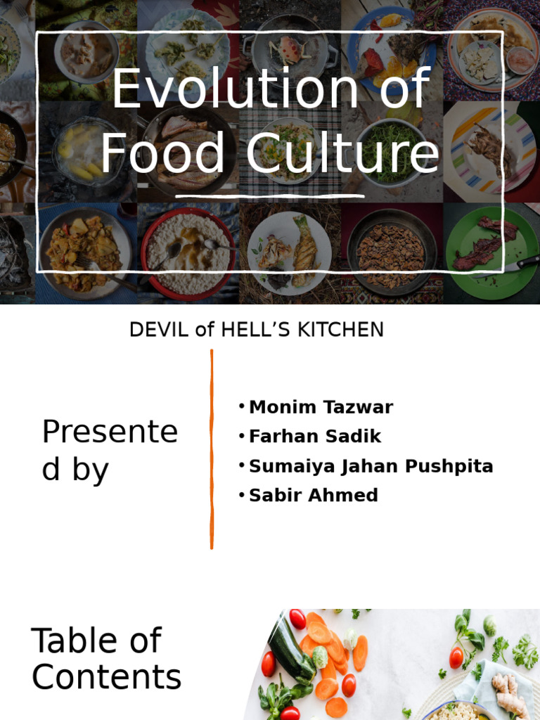 Evolution of Food Culture | PDF