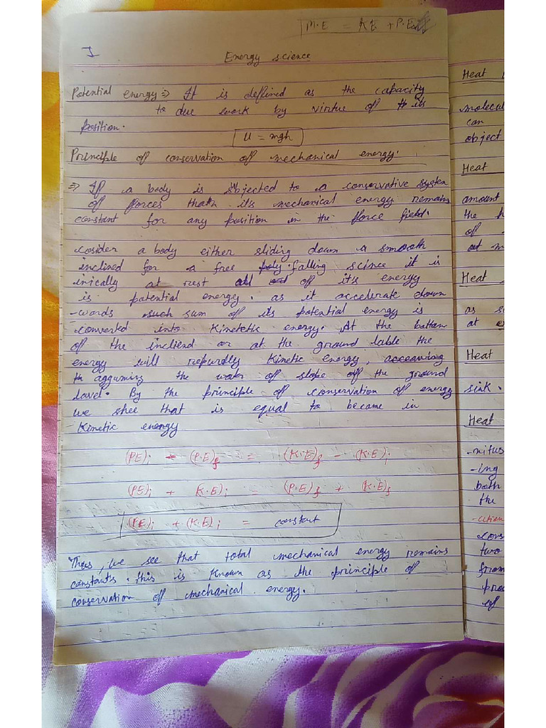 Energy Science ct1 Notes Aktu | PDF