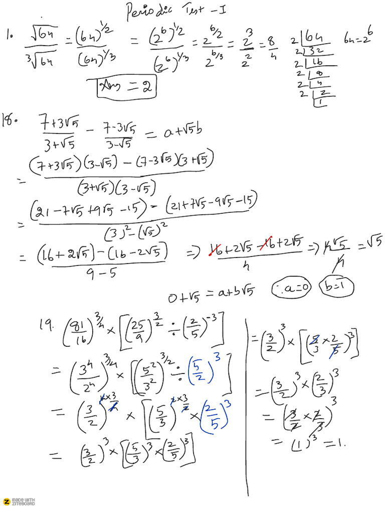 Periodic Test - 1 | PDF
