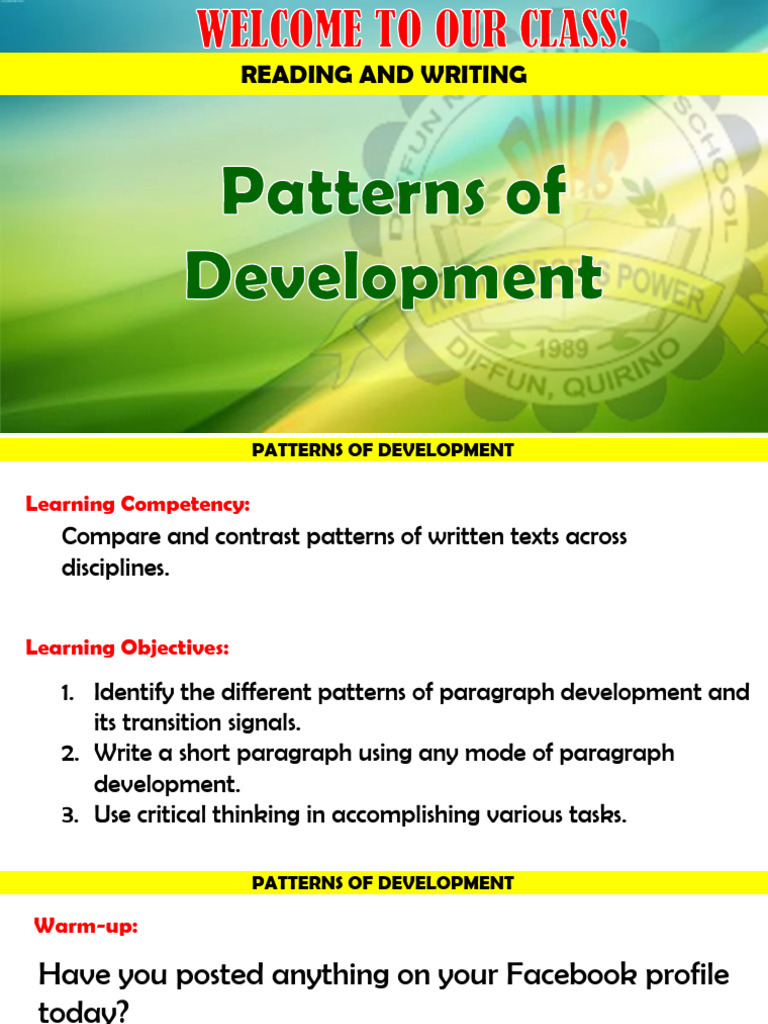 Patterns of Development | PDF | Laptop | I Phone