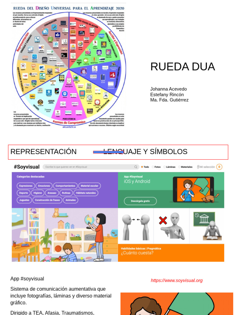Rueda DUA | PDF