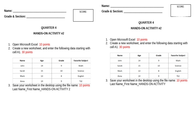 Q4 HANDS ON ACTIVITY 1 (1) | PDF