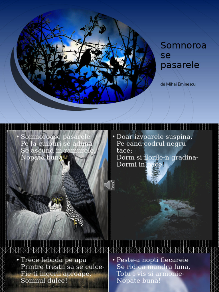 Somnoroase Pasarele PowerPoint | PDF