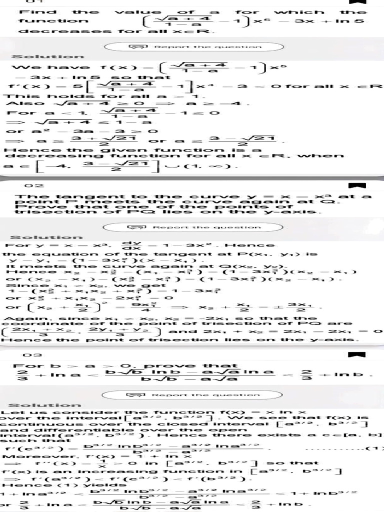 Exercise 3 (Advanced-Super Tough) | PDF | Function (Mathematics ...