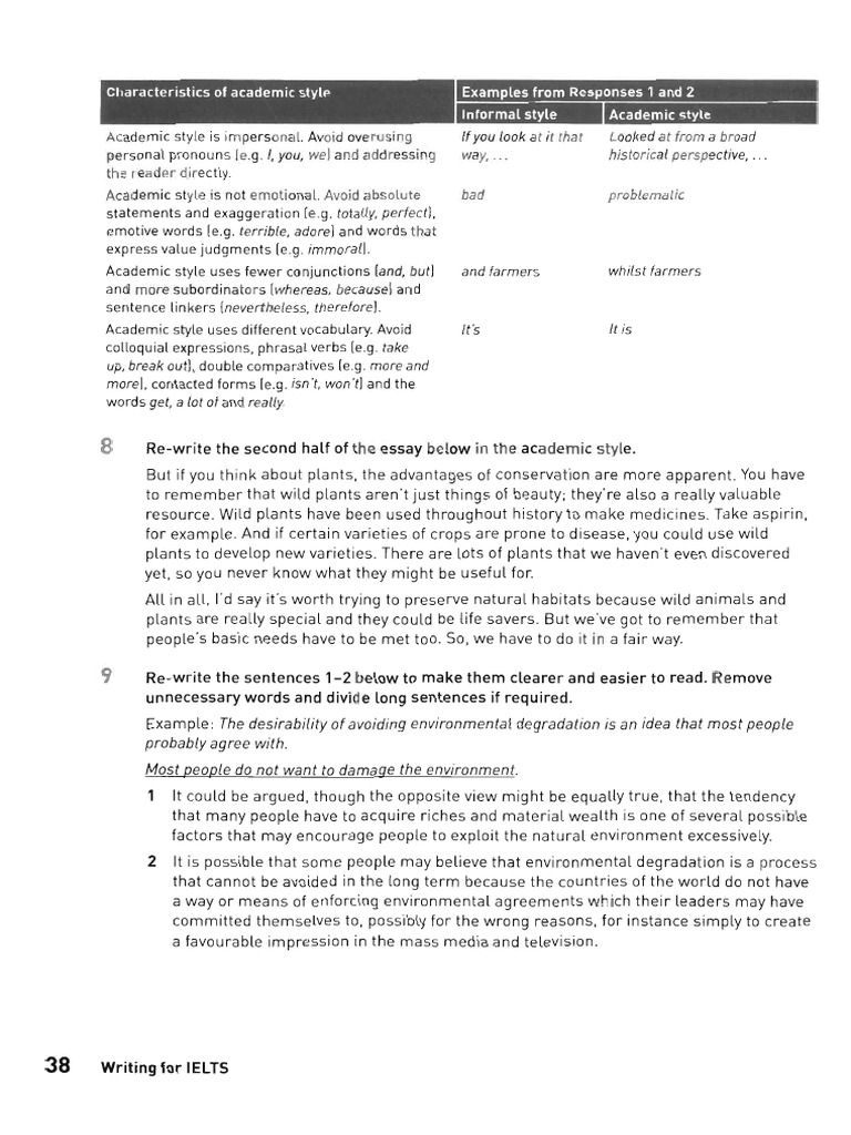 Academic writing exercises | PDF