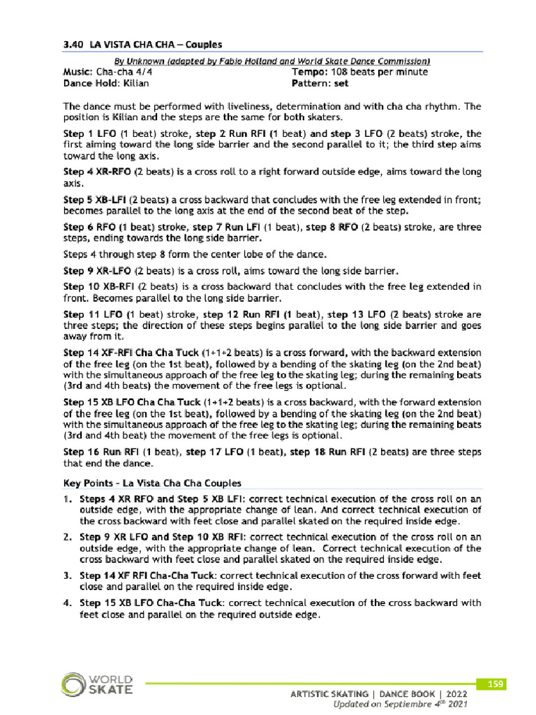 La vista ChaCha couples pdf | PDF