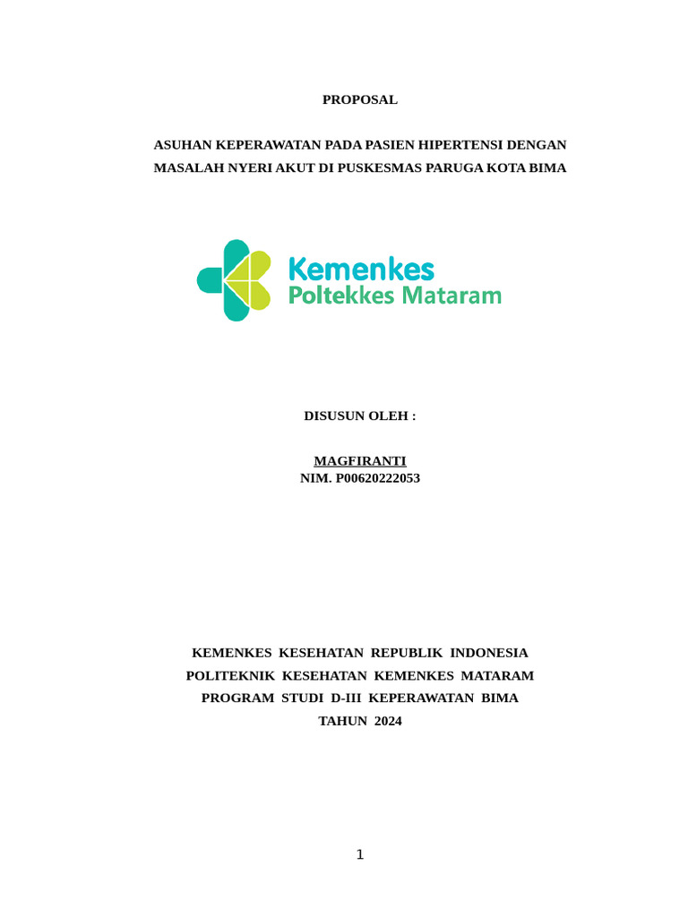 PROPOSAL Magfiranti Refisi Baru | PDF