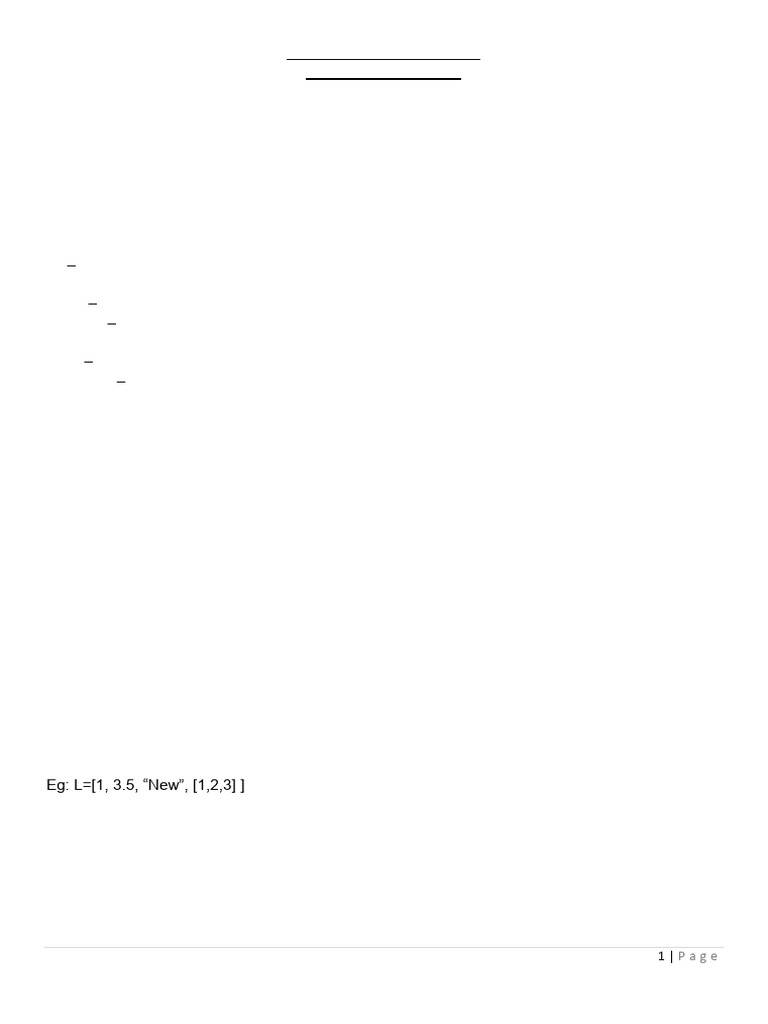 Part B L5 Introduction to Python Q Ans | PDF | Data Type | Computer Programming