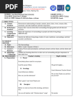 SLE Lesson 1 - Things in The Surroundings | PDF | Natural Environment ...