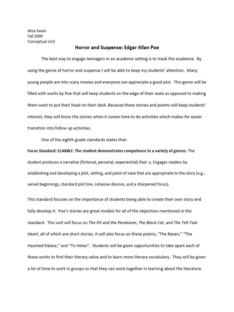 Swain - 2009 - Edgar Allan Poe | PDF | Poetry | Edgar Allan Poe