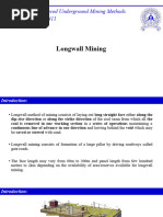 Longwall Mining Part 1 | PDF