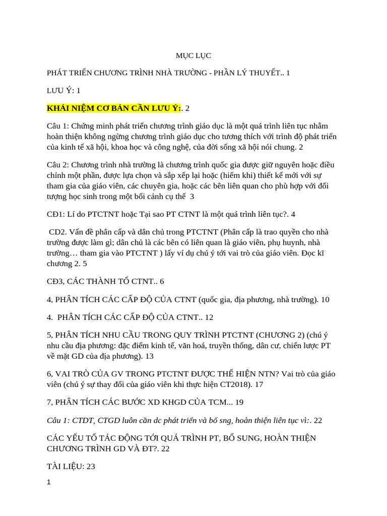 PTCTNT - LAN ANH | PDF