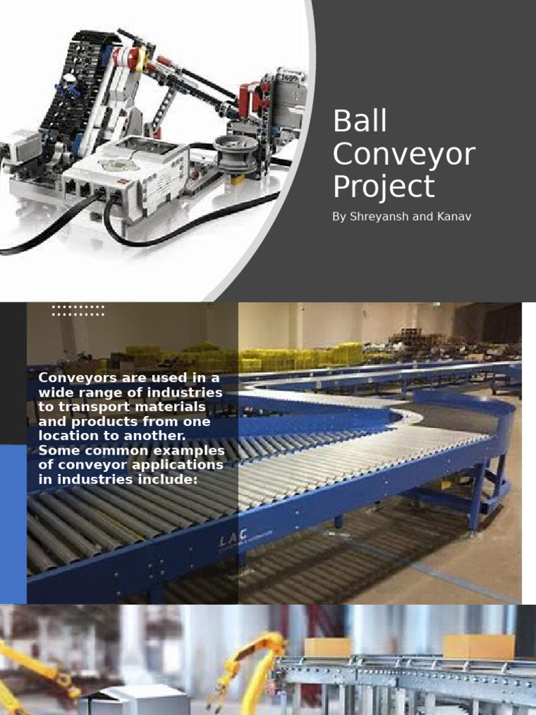 Ball Conveyor Project Presentation | PDF