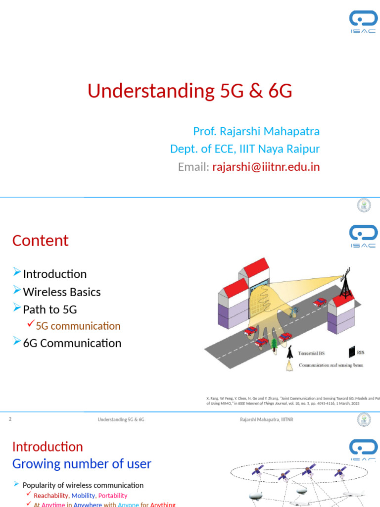 Understanding 5G and 6G | PDF | 4 G | Cellular Network