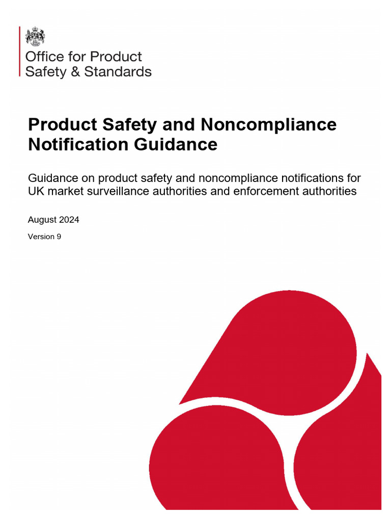 Msa Product Safety and Notification Guidance v9 August 2024 | PDF ...