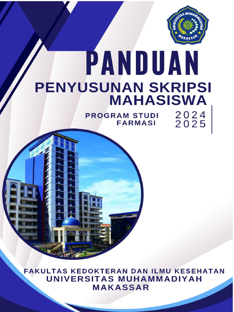 Panduan Penyusunan Skripsi Prodi Farmasi | PDF