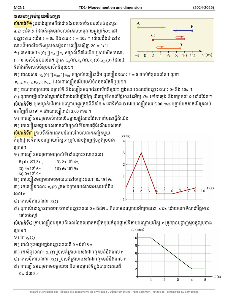 TD1 - MCN1 2024 - 2025 | PDF