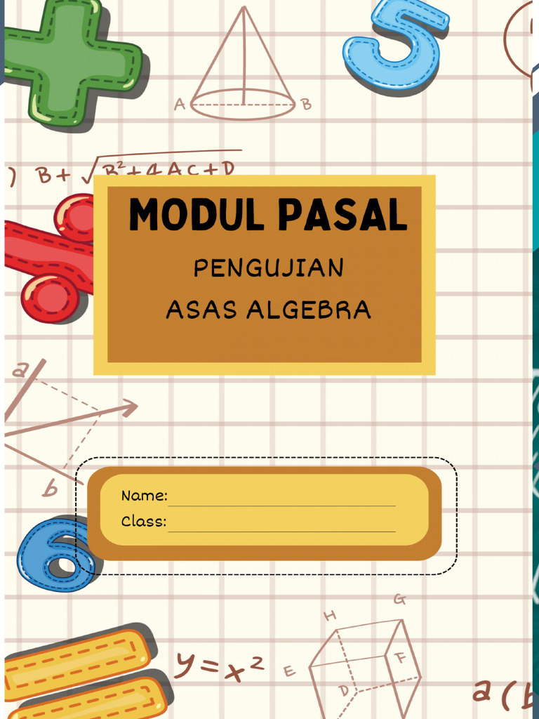 Modul Pengujian Asas Algebra | PDF