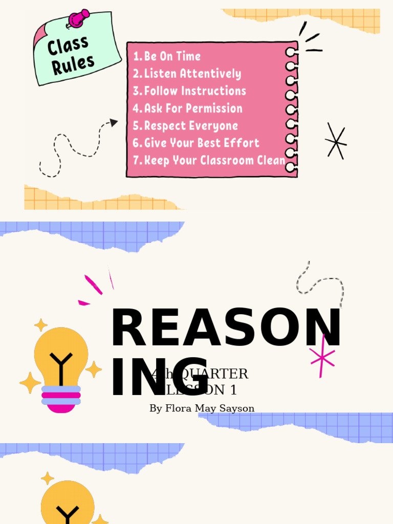 Inductive and Deductive Reasoning FINAL | PDF | Deductive Reasoning | Reason