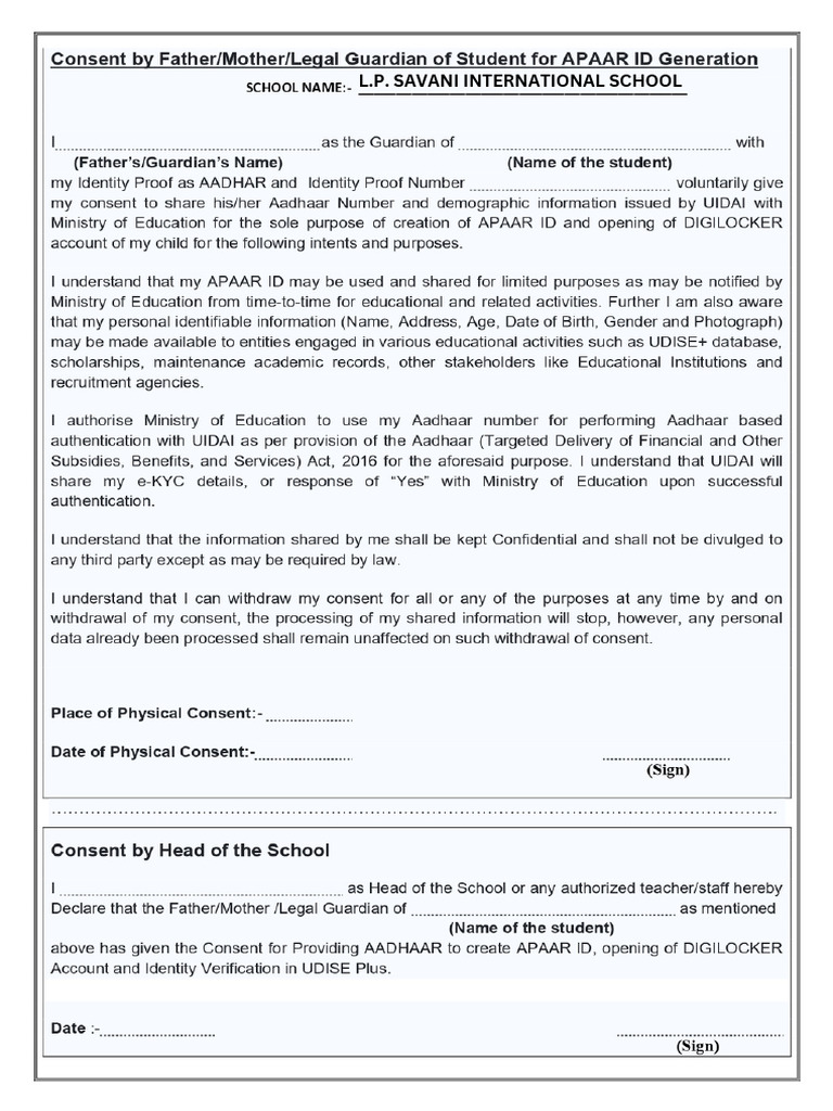 L.P. Savani School Overview | PDF