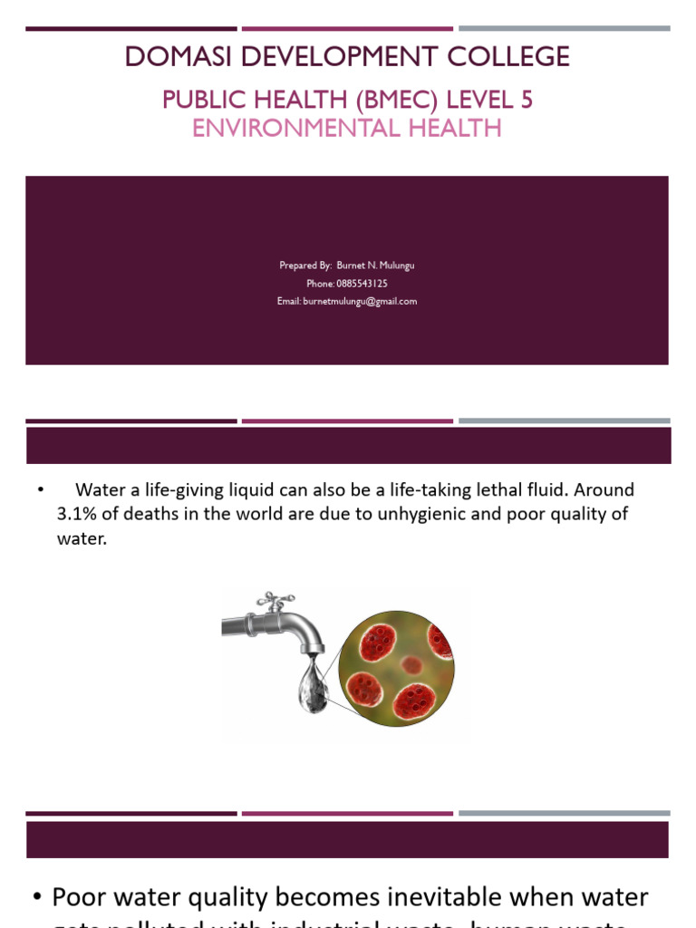 Waterborne Diseases: Causes & Precautions | PDF | Diarrhea | Immunology