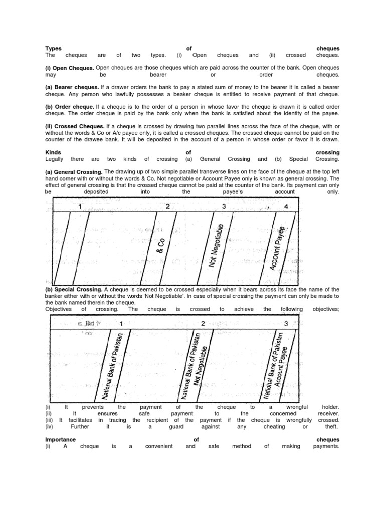 Cheques Pdf Cheque Payments