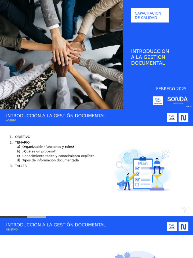 Gestión Documental: Funciones y Conocimiento | PDF | Gestión de registros | Información