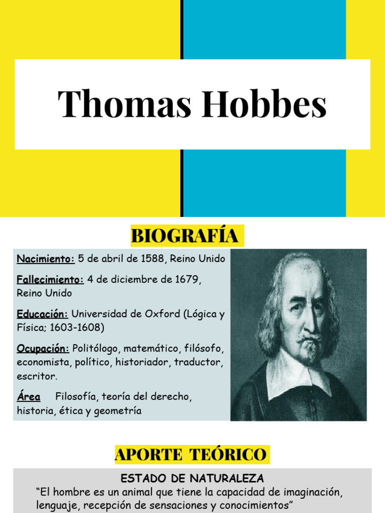 Thomas Hobbes | PDF